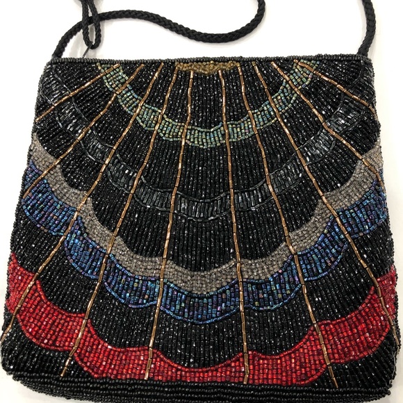ABG | Bags | Vintage Adg Beaded Evening Purse Small | Poshmark